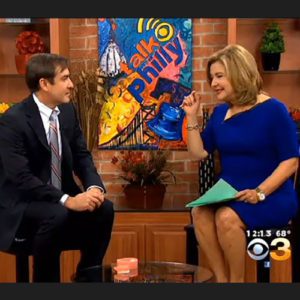 Dr. Alfano discusses AvaDent Digital Dentures Live on CBS Talk Philly